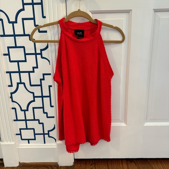 W5 | Tops | W5 Red Top | Poshmark
